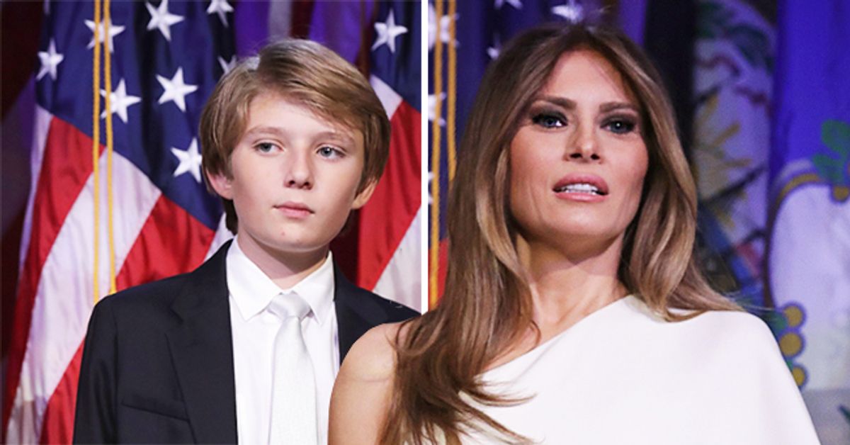 Das weiß man über die Mutter-Sohn-Beziehung von Melania Trump und Barron
