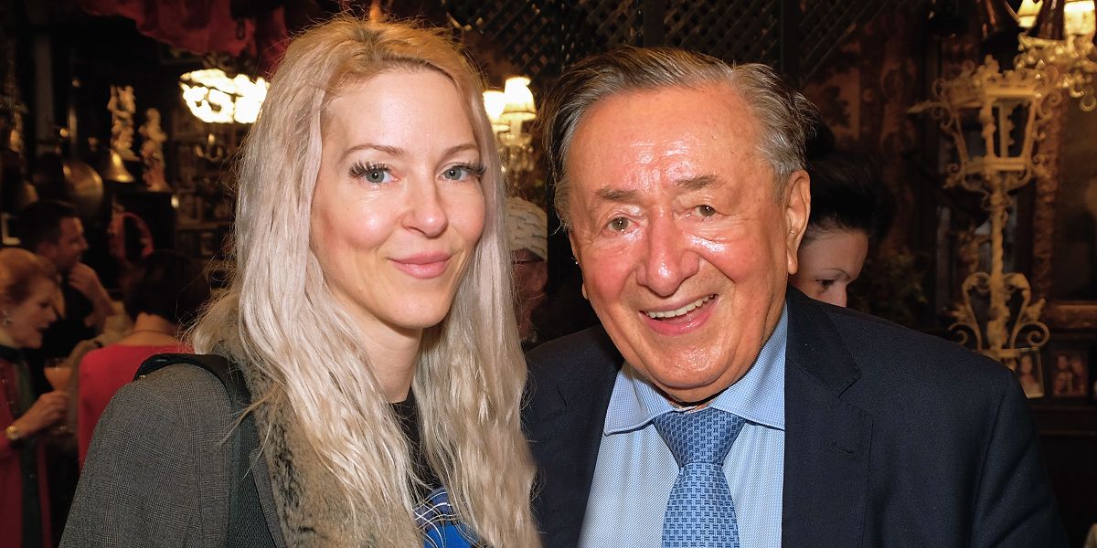 Österreichischer Milliardär Richard Lugner im Alter von 91 Jahren ...