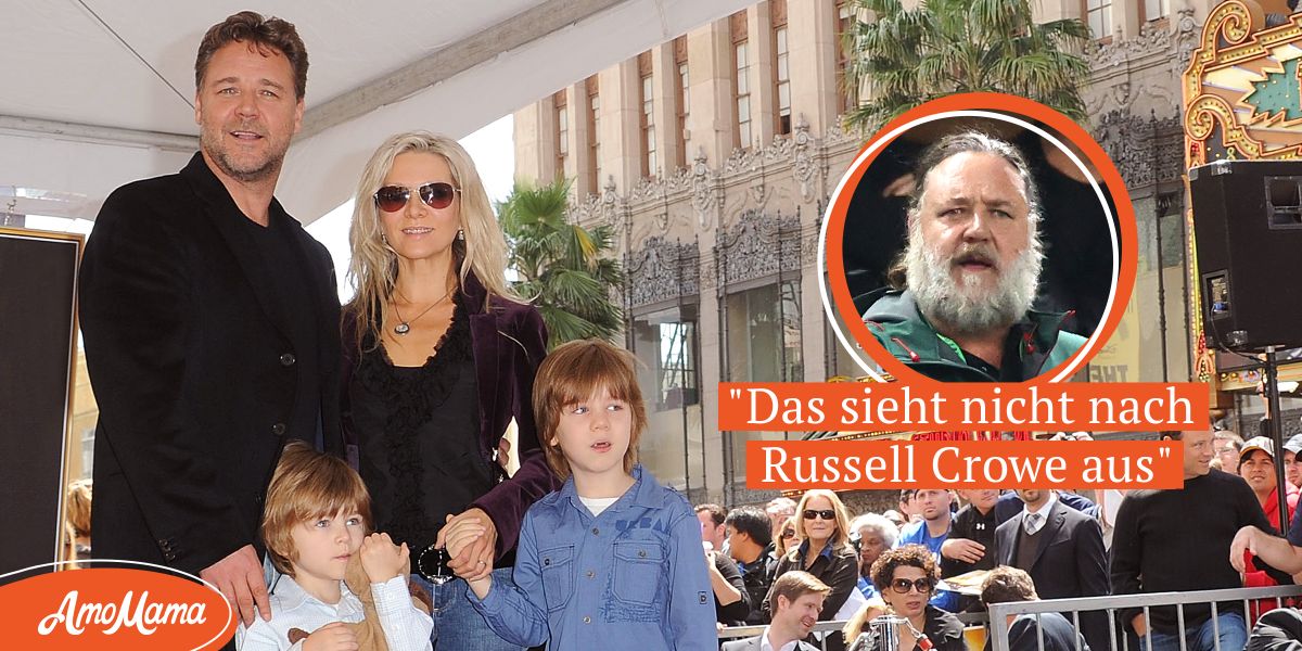 Der alternde Russell Crowe soll nach der Scheidung zugenommen haben ...