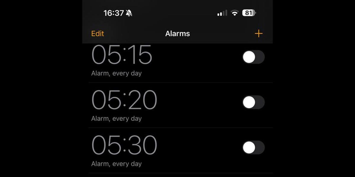 Ich habe am Morgen meiner wichtigen College-Aufnahmeprüfungen ...