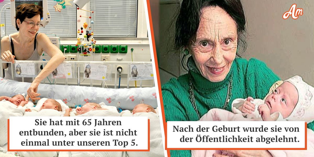 Mutige Frauen, die es gewagt haben, nach 60 zu gebären und Mutter zu werden