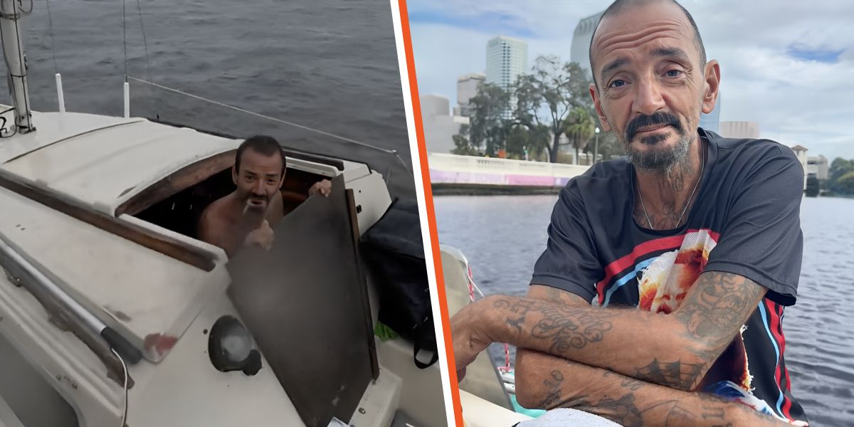 TikTok-Star Lieutenant Dan blieb während des Hurrikans auf seinem Boot ...