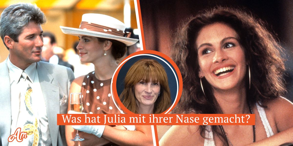 Julia Roberts zeigt sich mit "geglättetem Haar" und sieht mit 55 anders ...