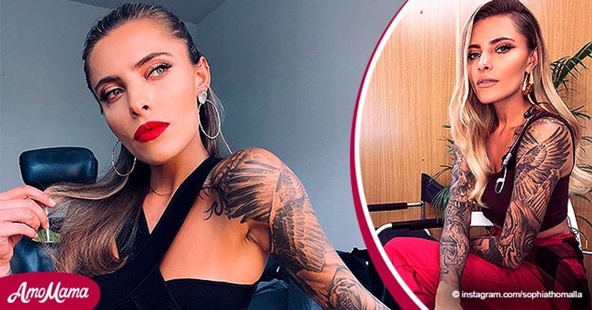 Elegantes Sophia Thomalla Rammstein Tattoo Bilder