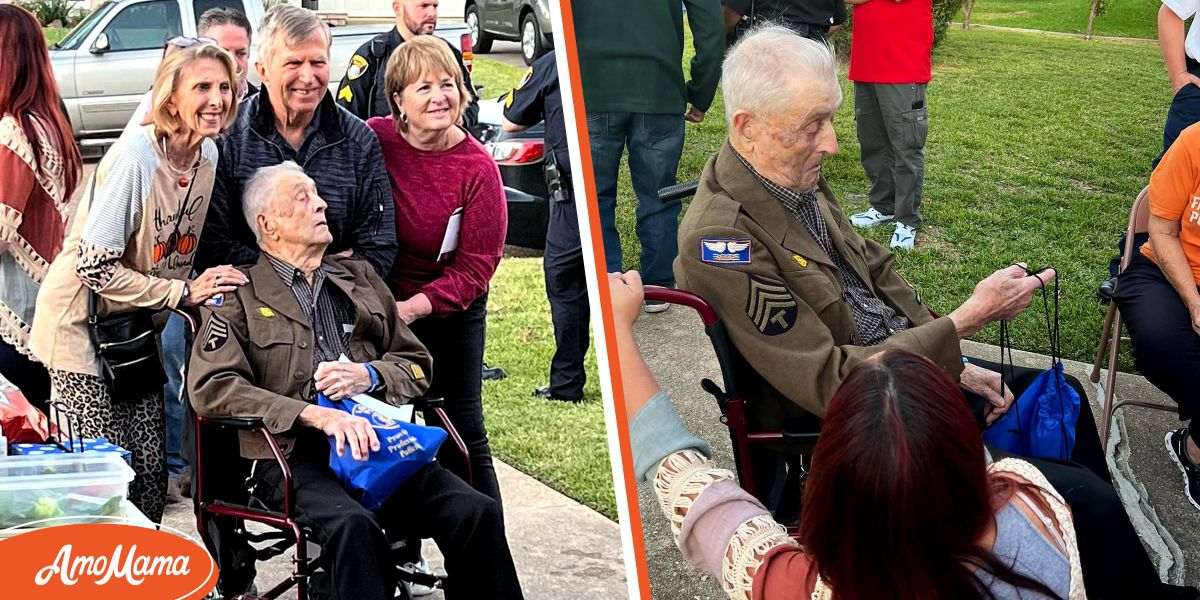 Einsamer verwitweter Veteran des Zweiten Weltkriegs wurde 102 Jahre alt ...