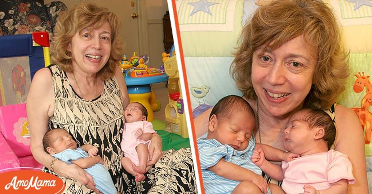 59-jährige Mutter bringt Zwillinge zur Welt, während die älteste ...