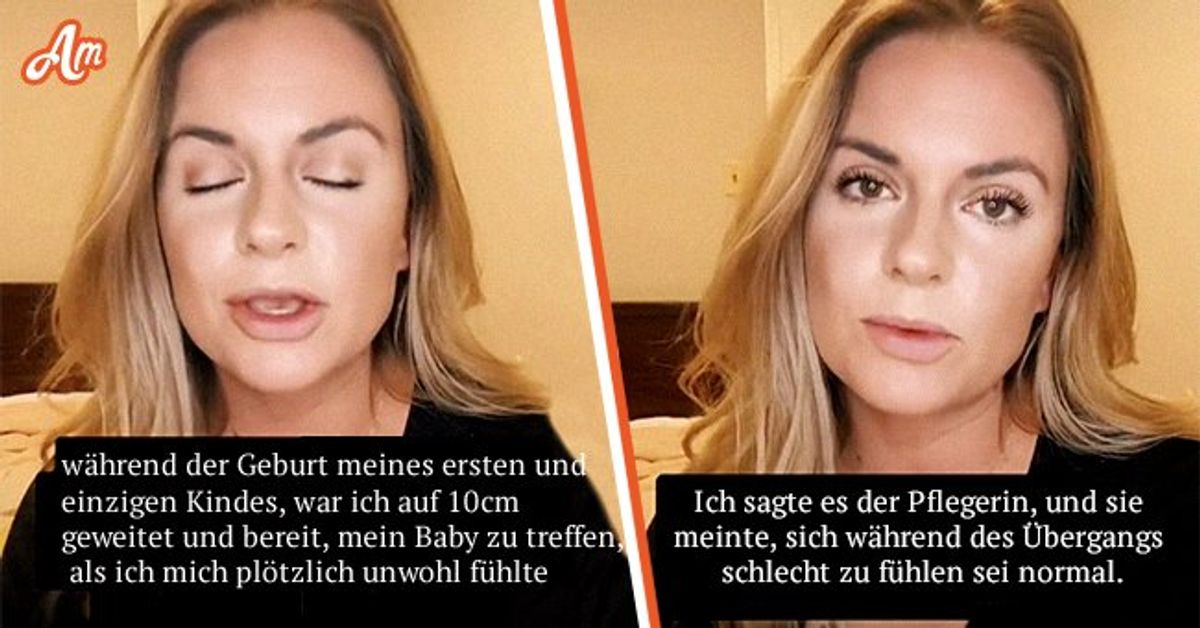 Frau stirbt beinahe, während sie erstes Kind gebiert und Pflegerin ihr ...
